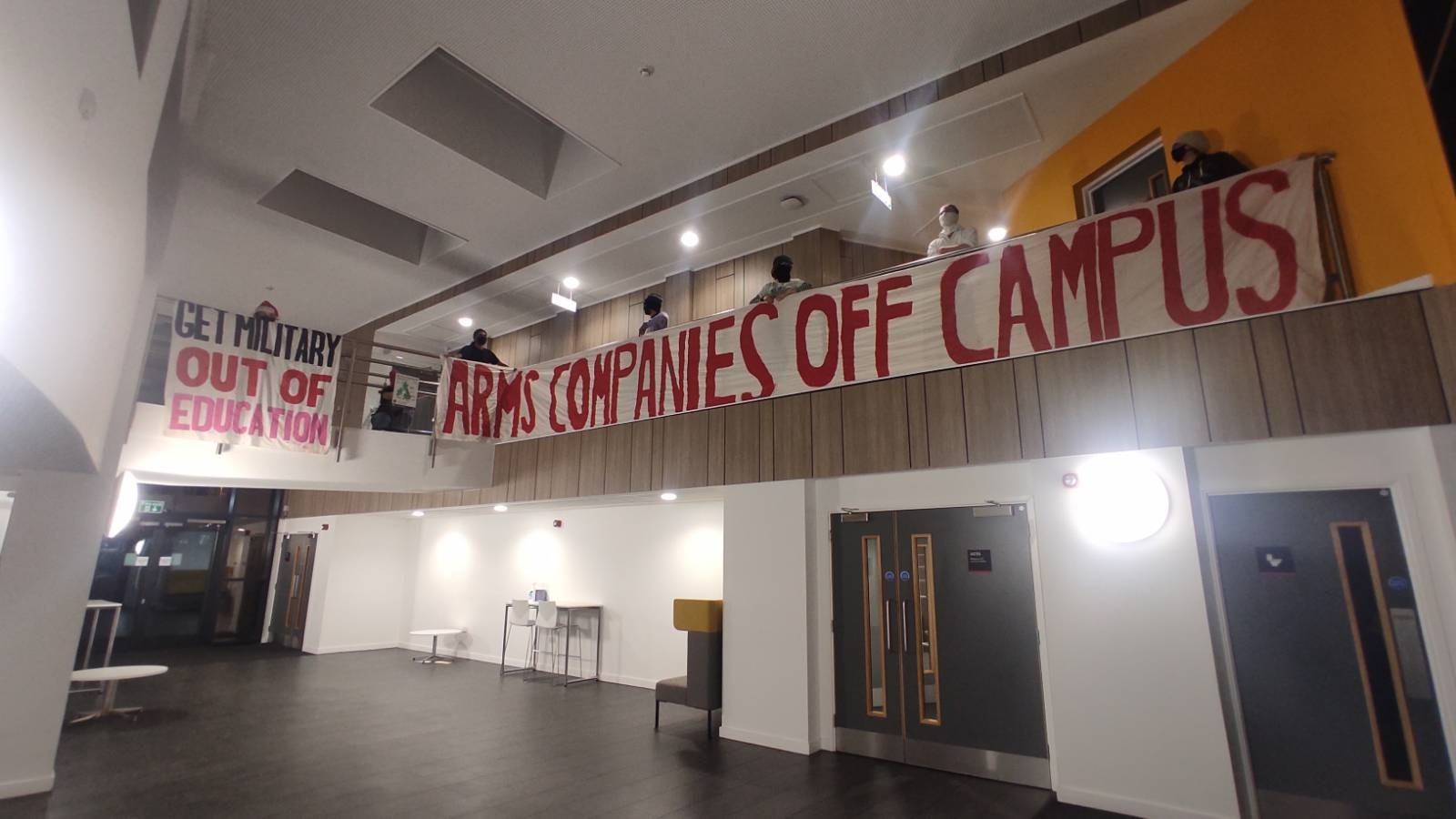 Students occupy Lancaster University in protest against collusion with ...