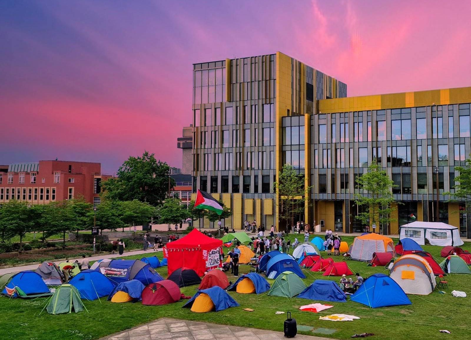 Birmingham Uni bosses preferred court to dialogue with solidarity camp ...