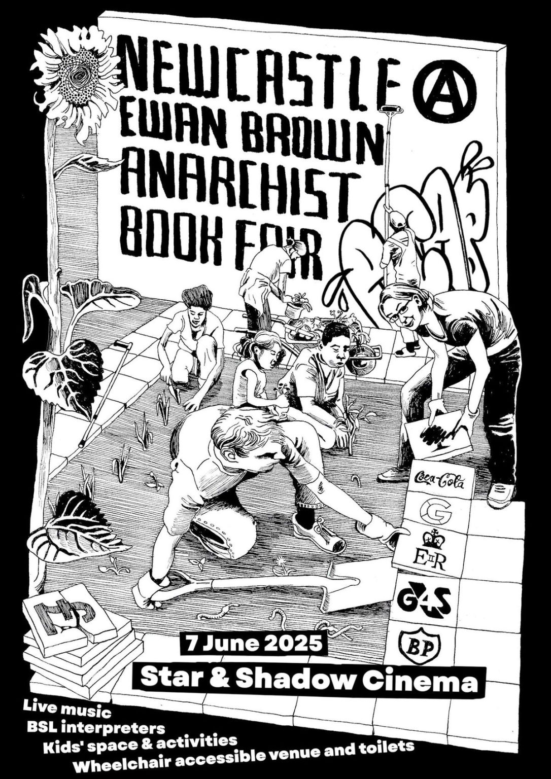 Report from Newcastle Ewan Brown Anarchist Bookfair - Freedom News