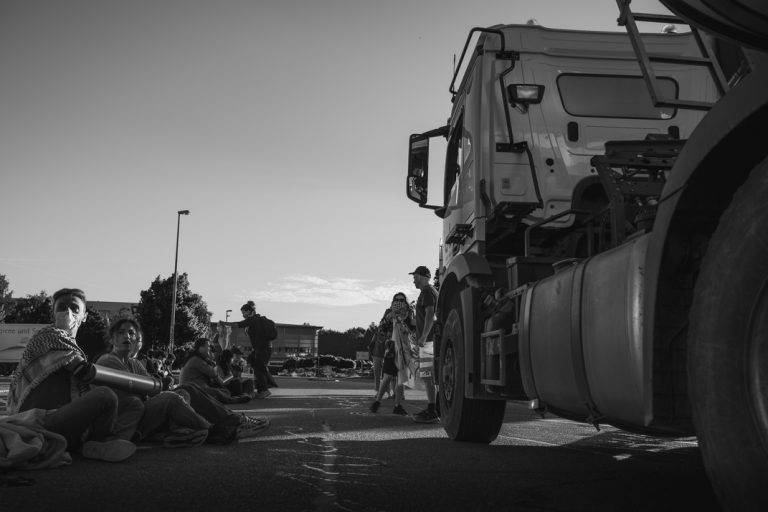 Elbit blockade in Germany: "Genocide starts here" - Freedom News
