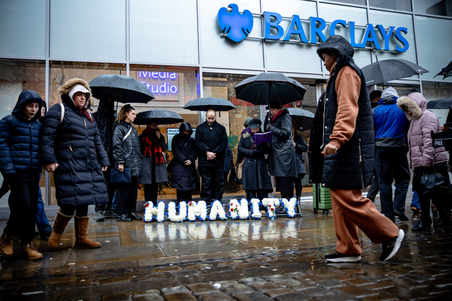 Art action: "The Death of Humanity" - Freedom News